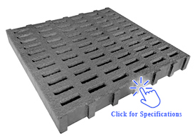 High Load Capacity Molded FRP Grating | Long Term Benefits!