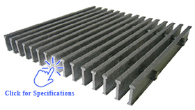 Pedestrian Pultruded FRP Grating | American Grating